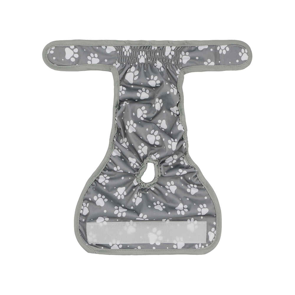 Singpet.com - Wiggles Male Diapers Grey Paws XS D503-000107